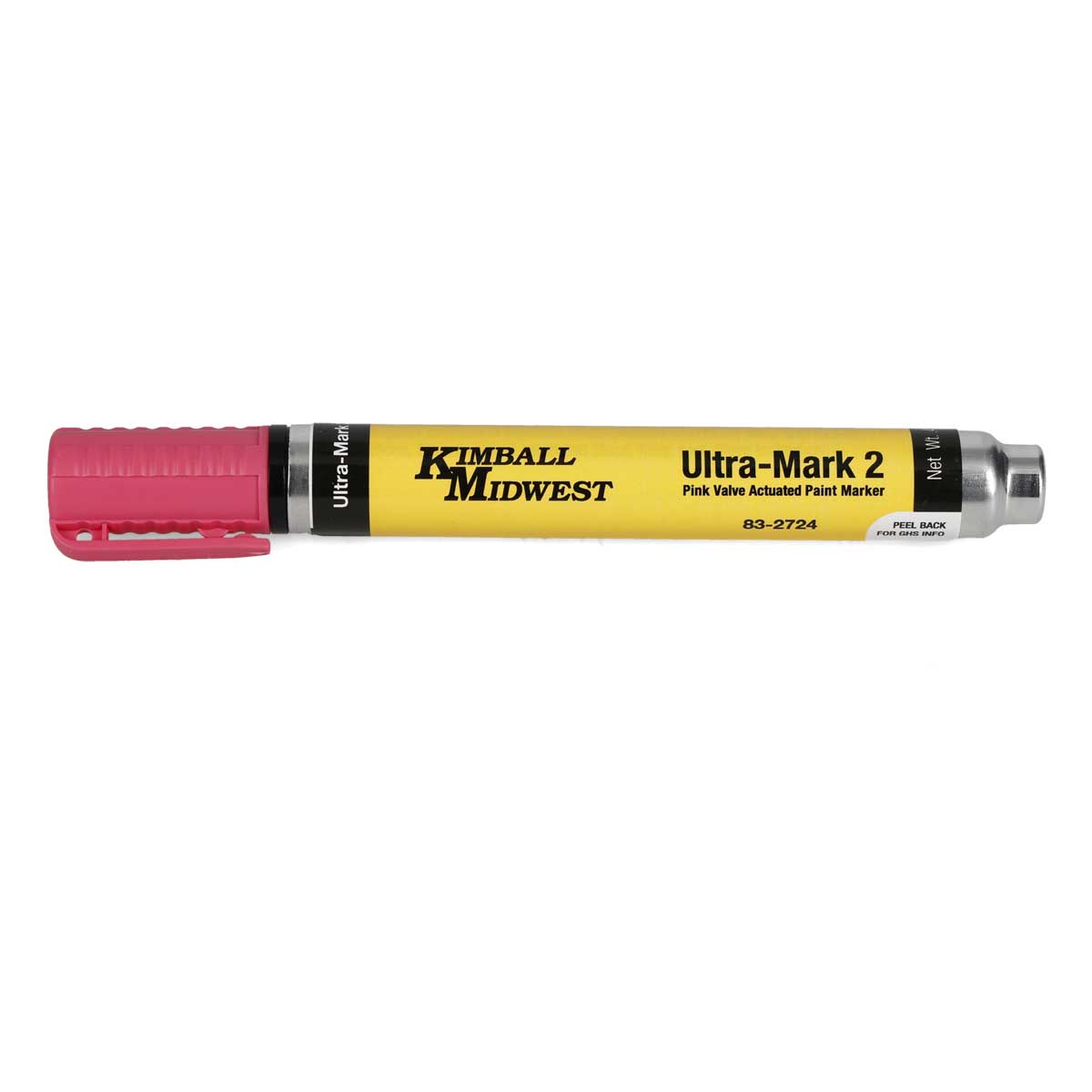 Pink Ultra-Mark™ 2 Valve-Actuated Paint Marker - Kimball Midwest