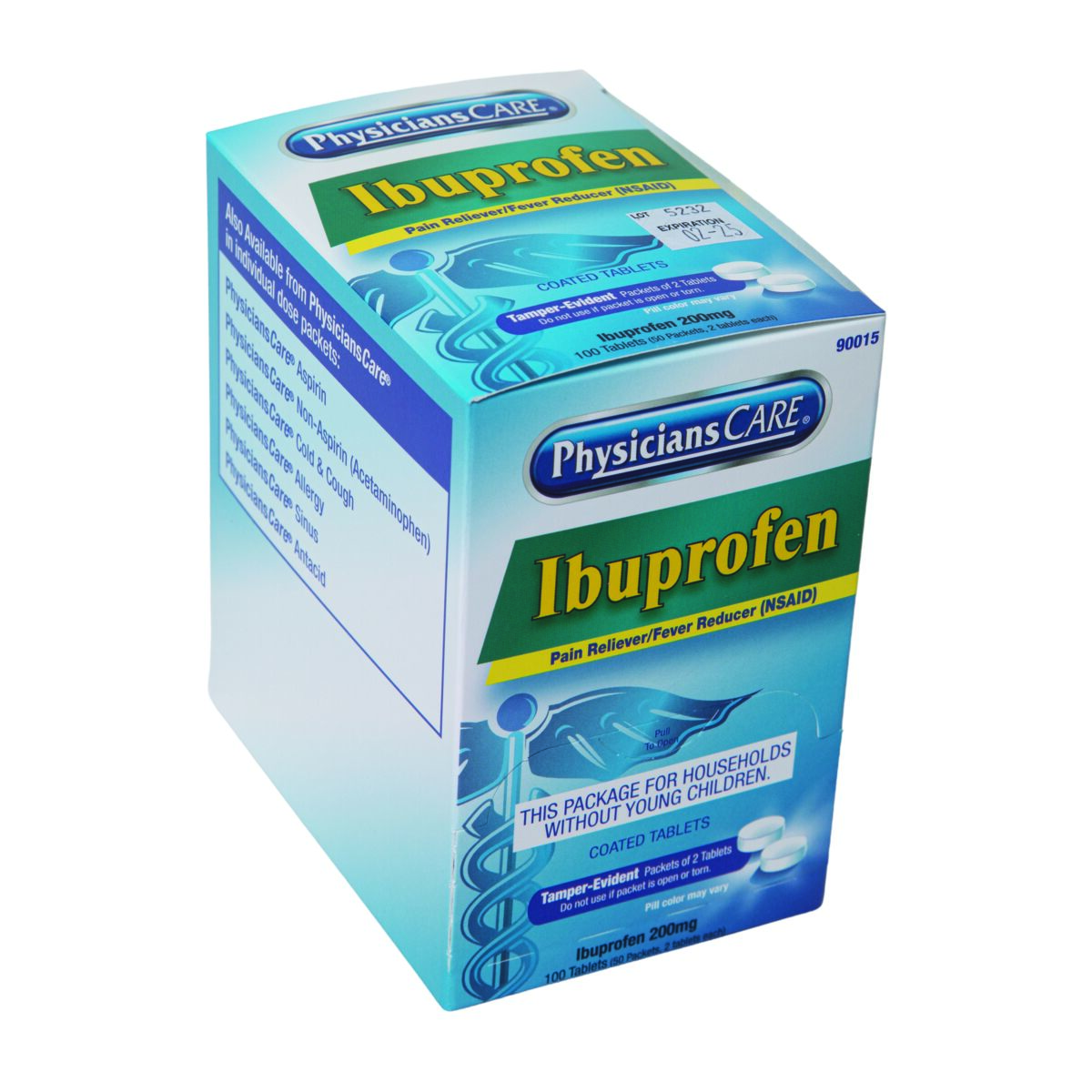 Ibuprofen Tablets - 100 Pack - Kimball Midwest