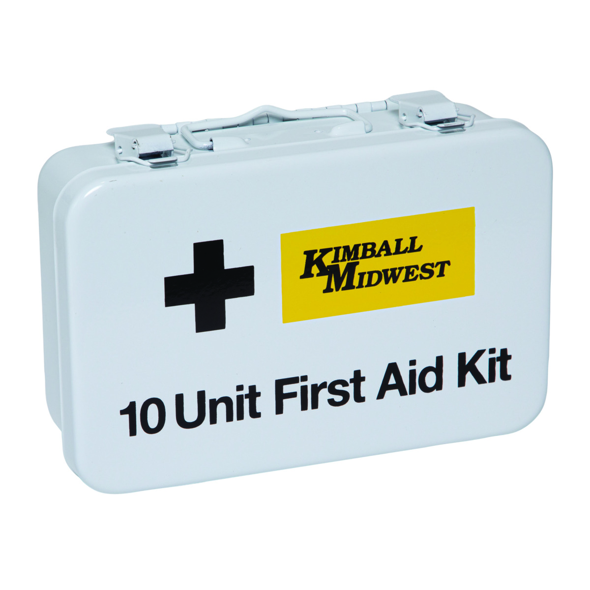 10 Unit Metal Case First Aid Kit - Kimball Midwest