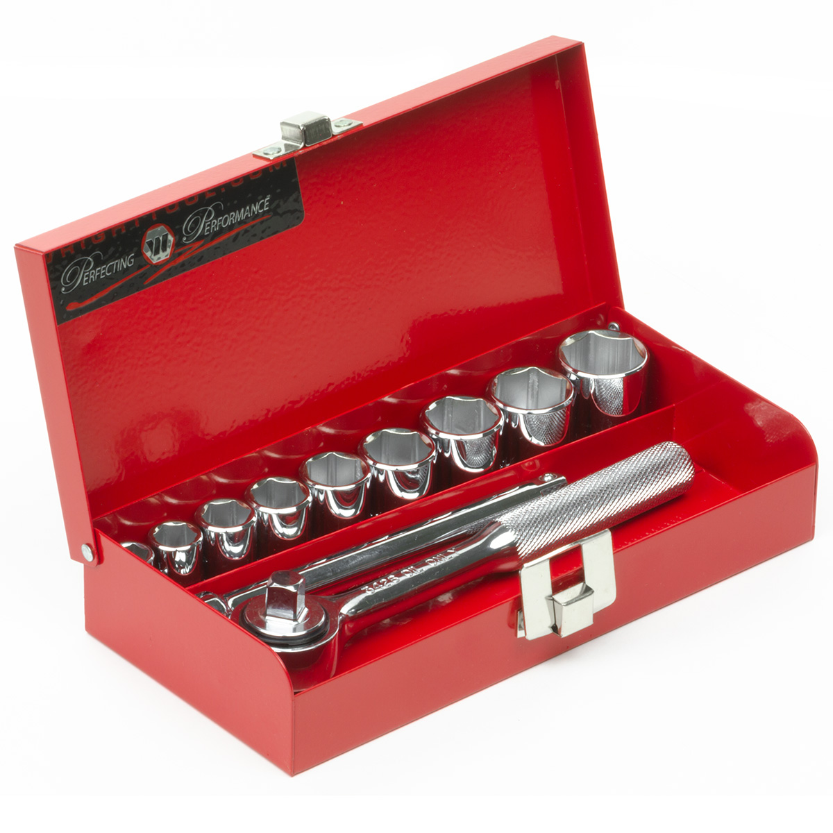 11 Piece (3/8" - 7/8") 3/8" Drive Standard Socket Set - Kimball Midwest