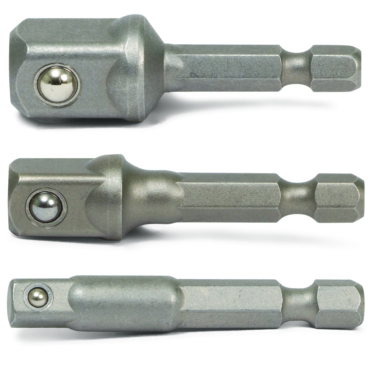 3 Piece (1/4" - 1/2") Hex Extension Drive Set - Kimball Midwest