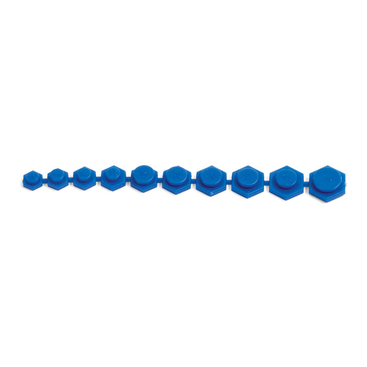 Blue Metric (10mm - 19mm) Magnetic Socket Inserts - Kimball Midwest