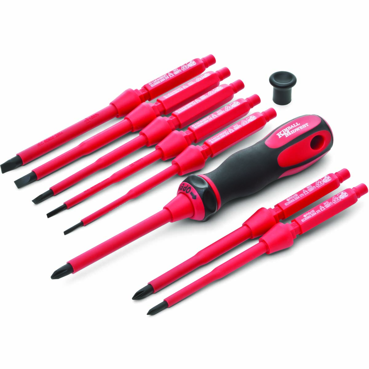 #2 Phillips Qwik-Change Insulated Driver Bit - Kimball Midwest