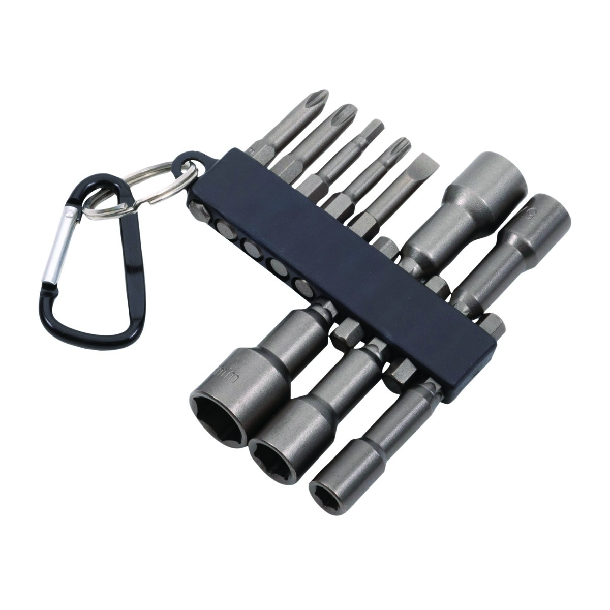 10 Piece Bit and Nutsetter Carabiner Set - Kimball Midwest