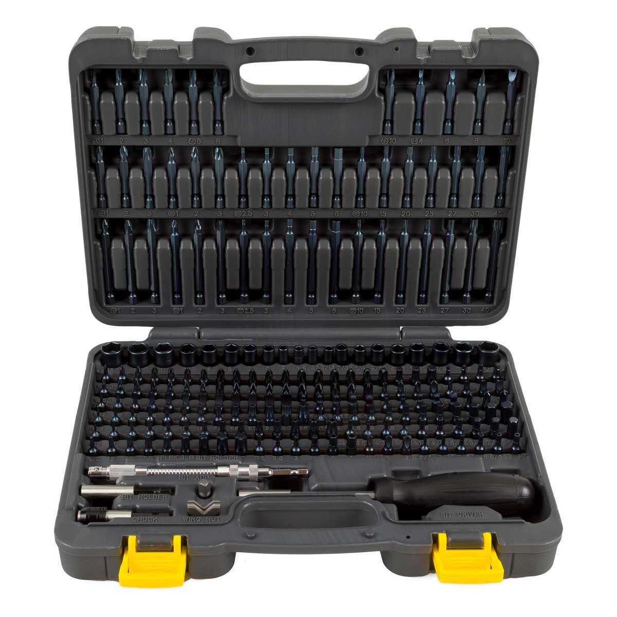 221 Pc. Bit-Max Pro Master Insert Bit & Driver Kit - Kimball Midwest