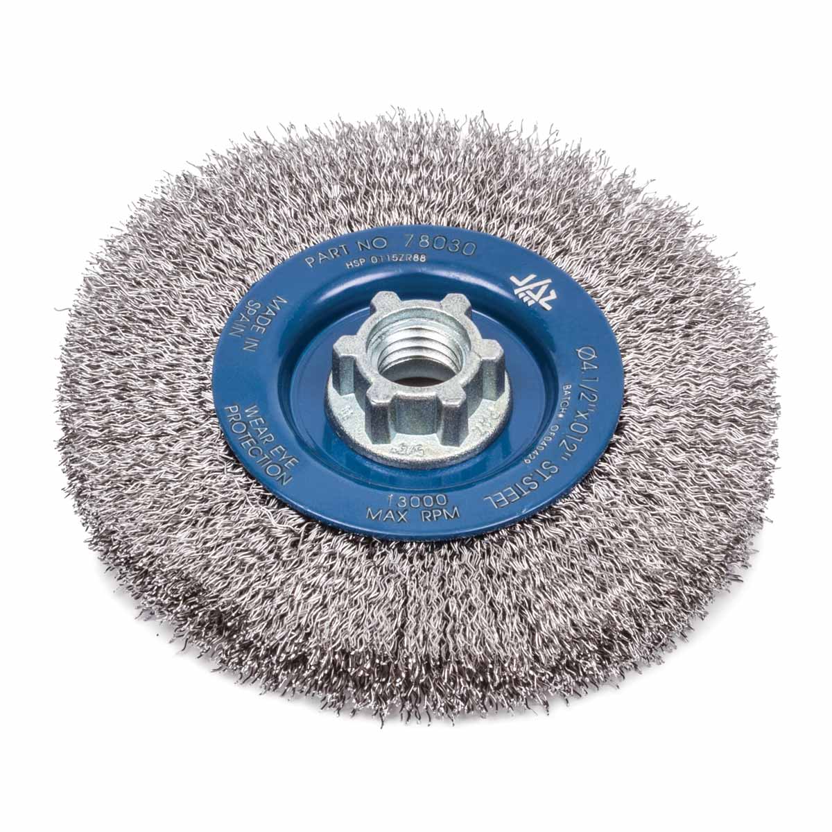 4-1/2" Crimped Stainless Steel Wire Wheel - Kimball Midwest