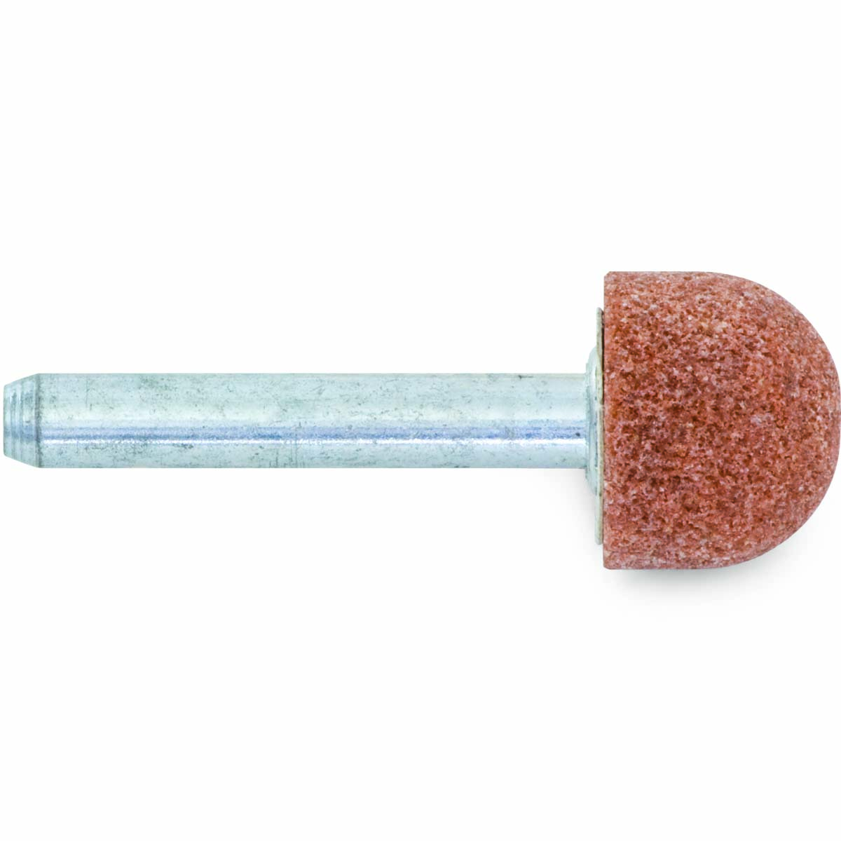 A22 3/4" x 5/8" Round Style Mounted Point Aluminum Oxide Abrasive - Kimball Midwest