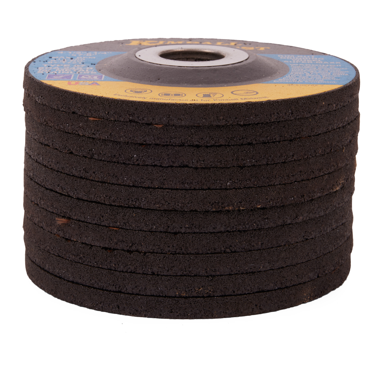 4-1/2" x 1/4" x 7/8" Type 27 Kim-Kut Super-Maxx™ Grinding Wheel - Bulk ...