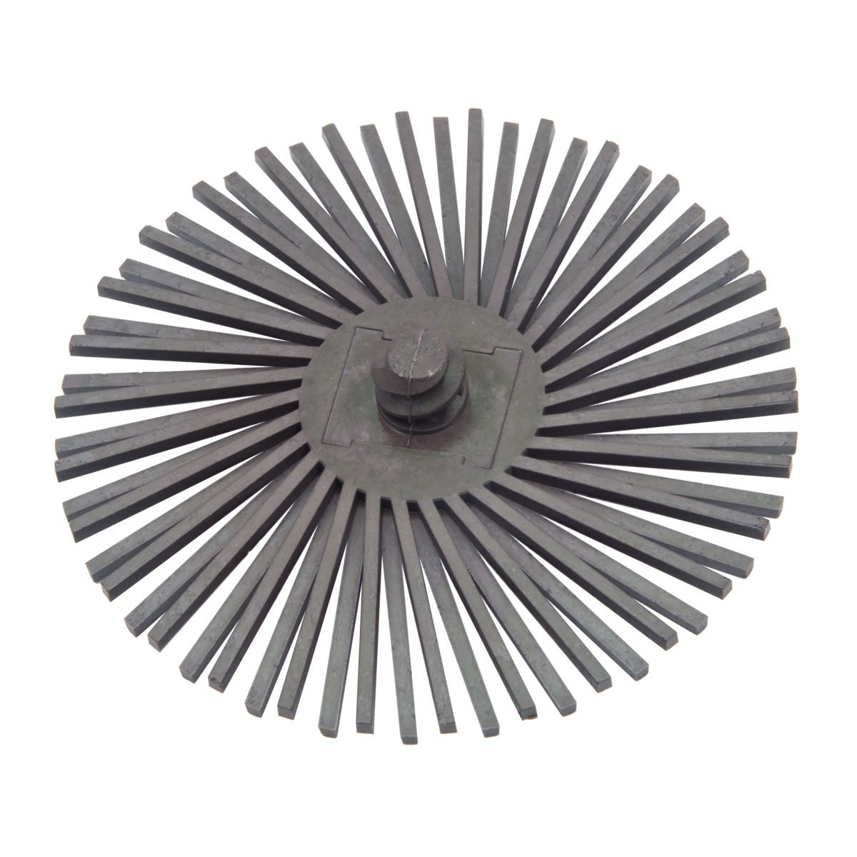 3" Extra-Coarse Brown Kim-Brite Radial Abrasive Brush - Kimball Midwest