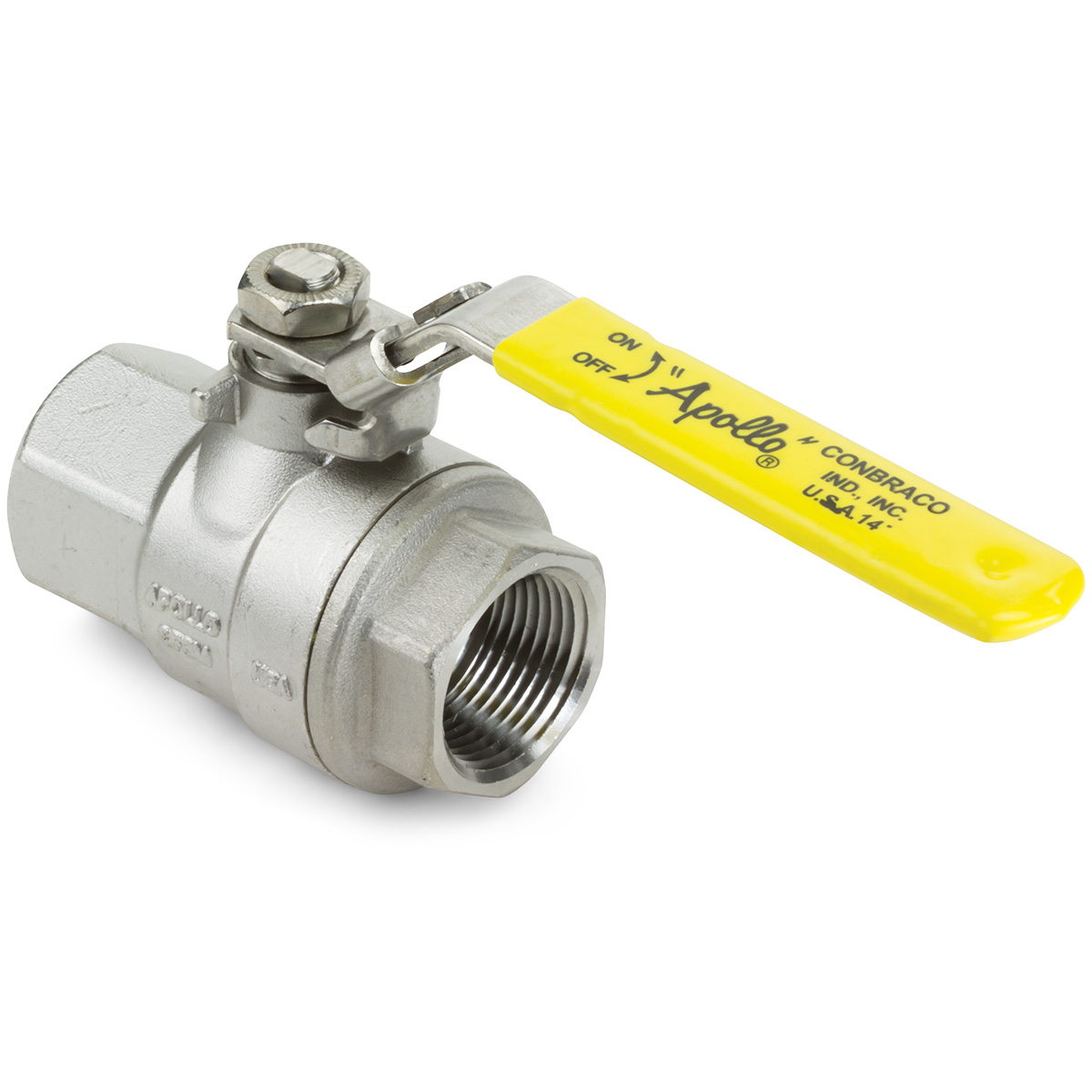 2" Domestic Full Port Stainless Steel Ball Valve - Kimball Midwest