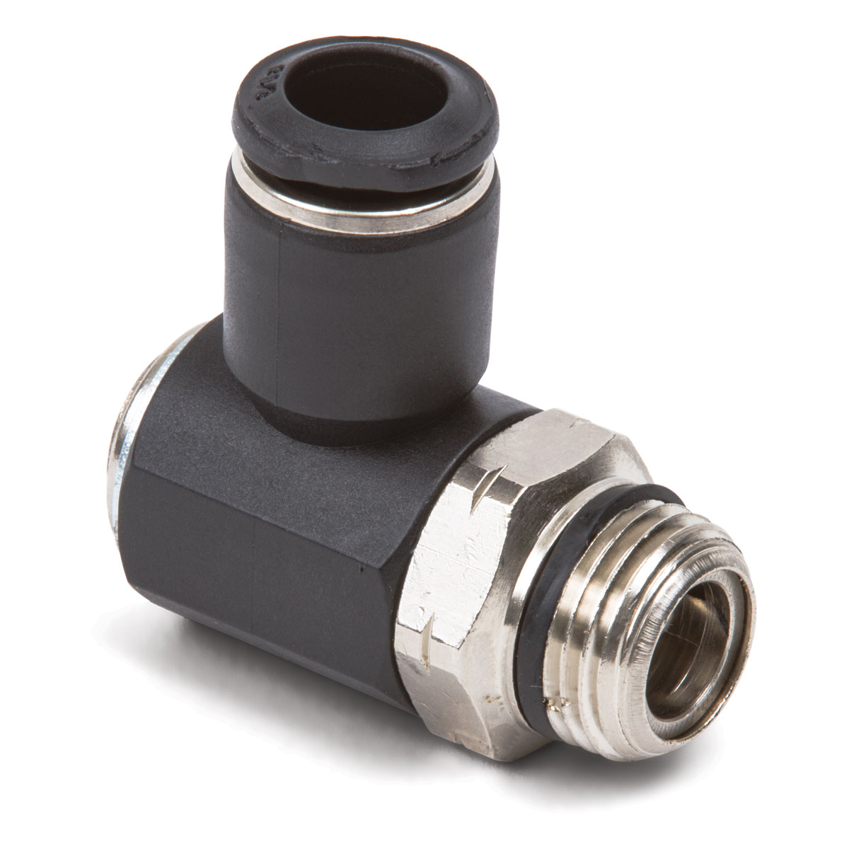 1/8" x #10-32 Uni-Max Knobless Compact Meter Out Flow Control Fitting ...