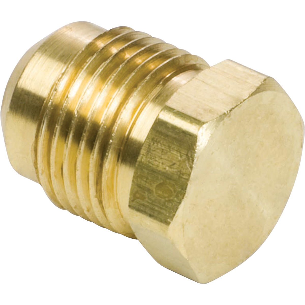 5/16" SAE 45° Flare Brass Plug - Kimball Midwest