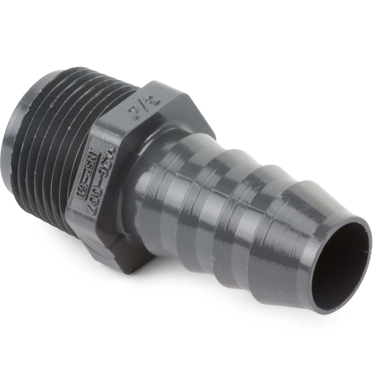 3/4" Schedule 40 PVC Insert Male Connector - Kimball Midwest