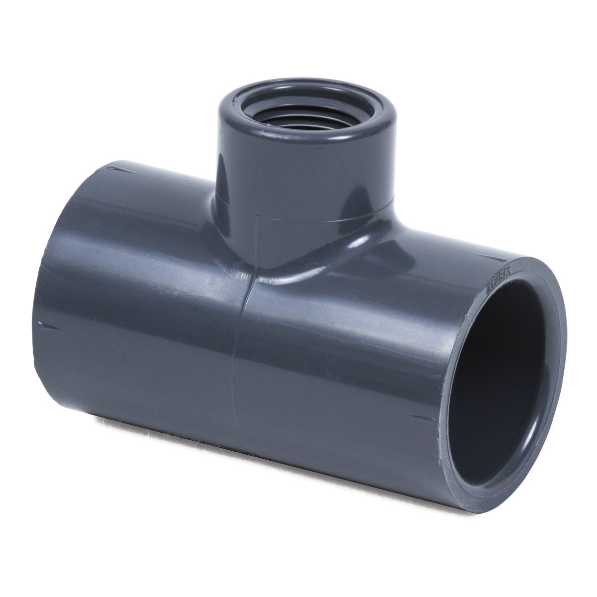 1" x 1/2 PVC Reducing Tee - 5 Pack - Kimball Midwest