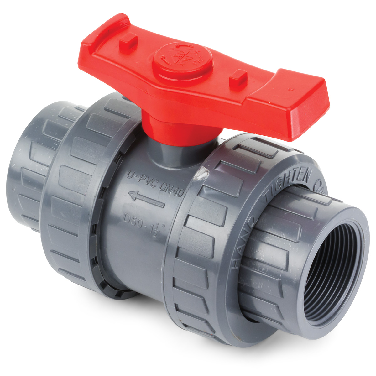 1/2 PVC True Union Ball Valve - Kimball Midwest