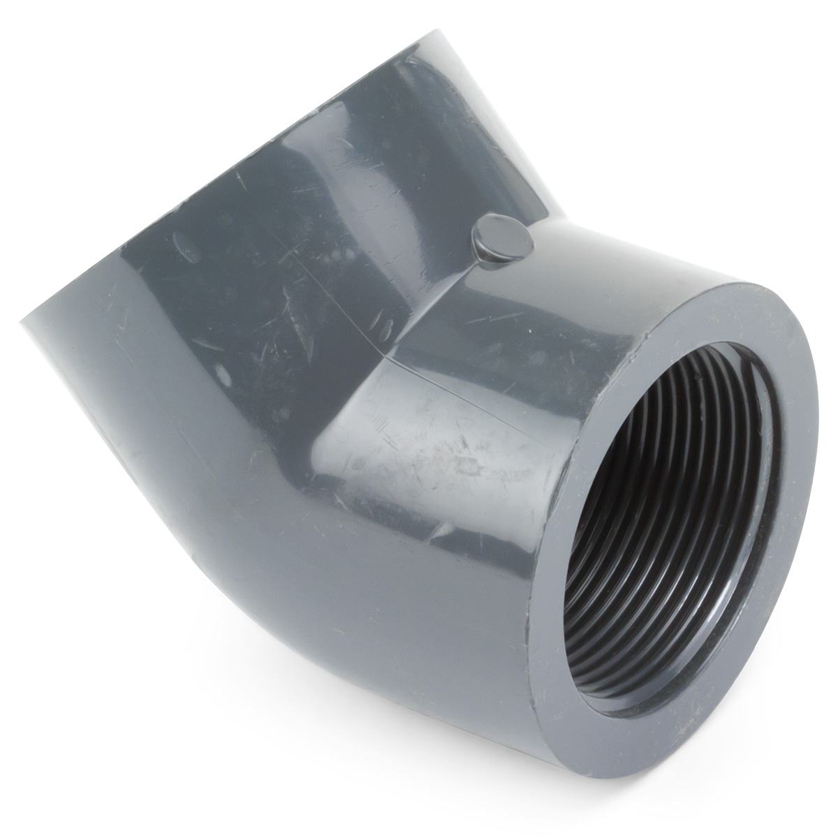 1-1/2" Schedule 80 CPVC Threaded 45° Elbow - Kimball Midwest