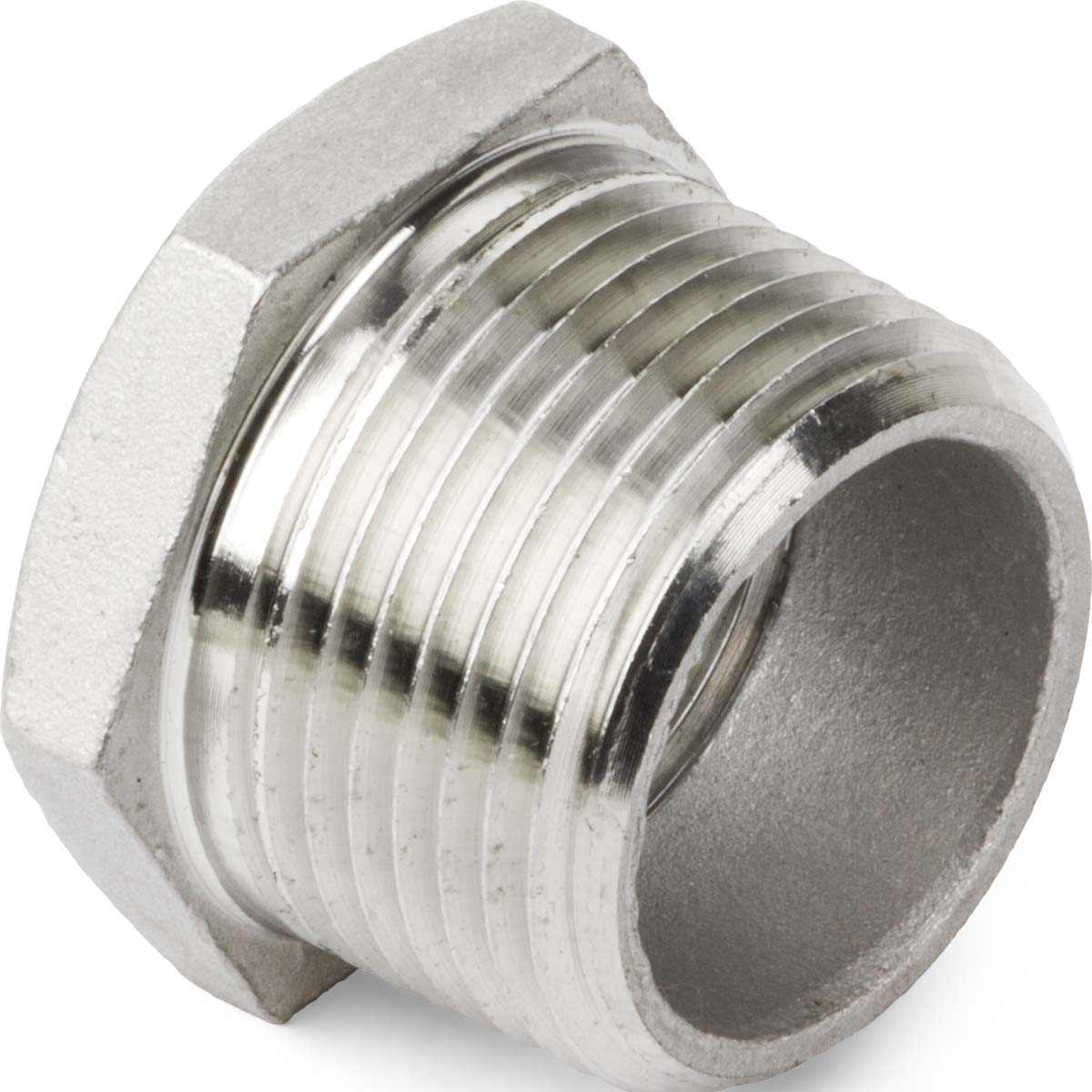 1-1/4" x 1" Class 150 316 Stainless Steel Pipe Bushing - Kimball Midwest