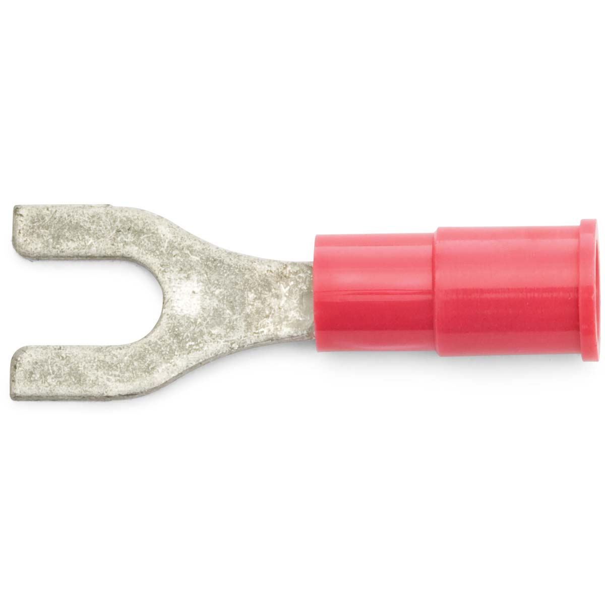 22 - 18 AWG Red Vinyl Insulated Solderless (#4 - #6) Spade Terminal ...