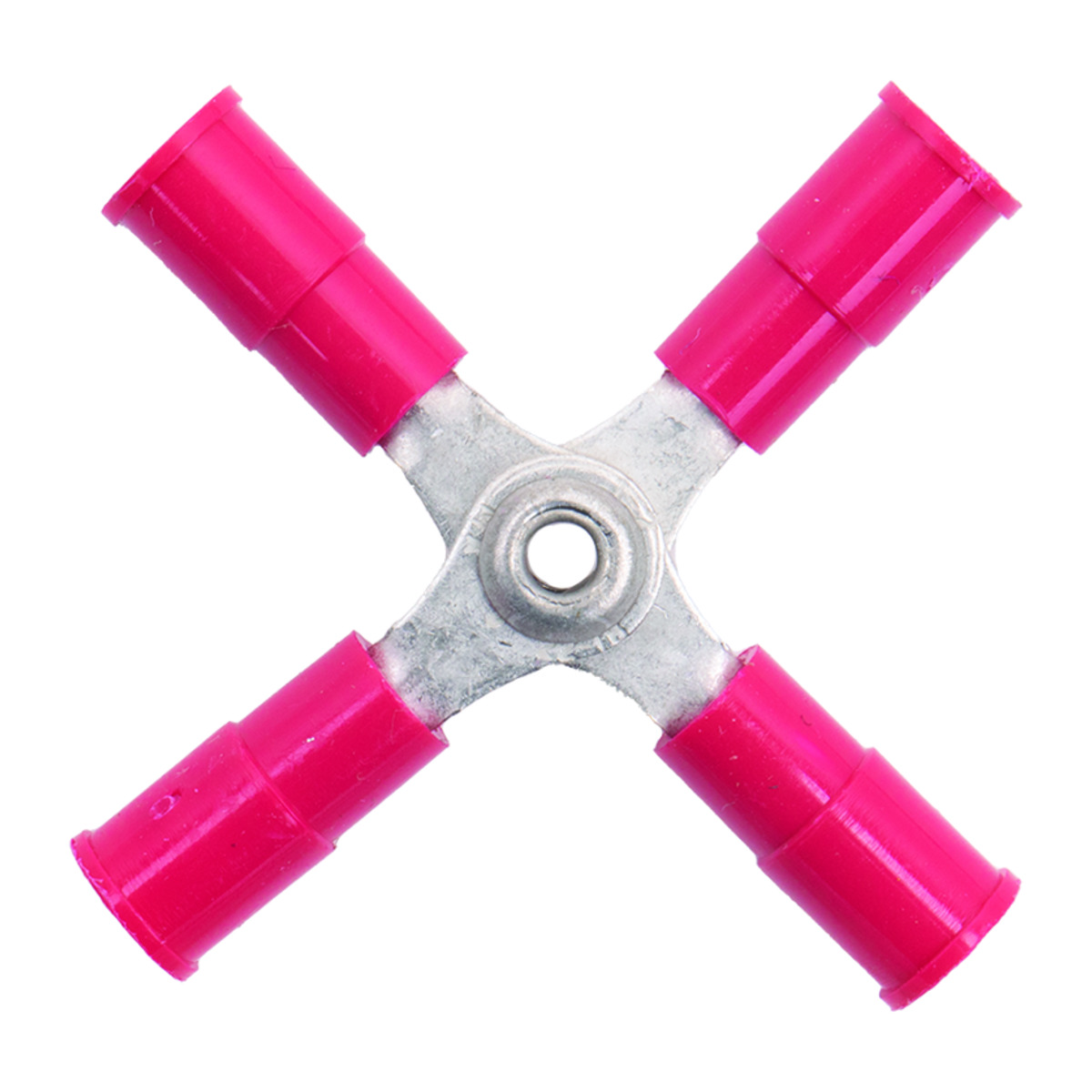 22 - 18 AWG Red Vinyl Insulated Solderless 4-Way Connector - Kimball ...