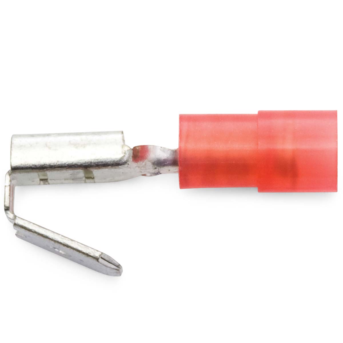 22 - 18 AWG Red Nylon Insulated Enduralon™ Multi-Stack (1/4" Tab ...