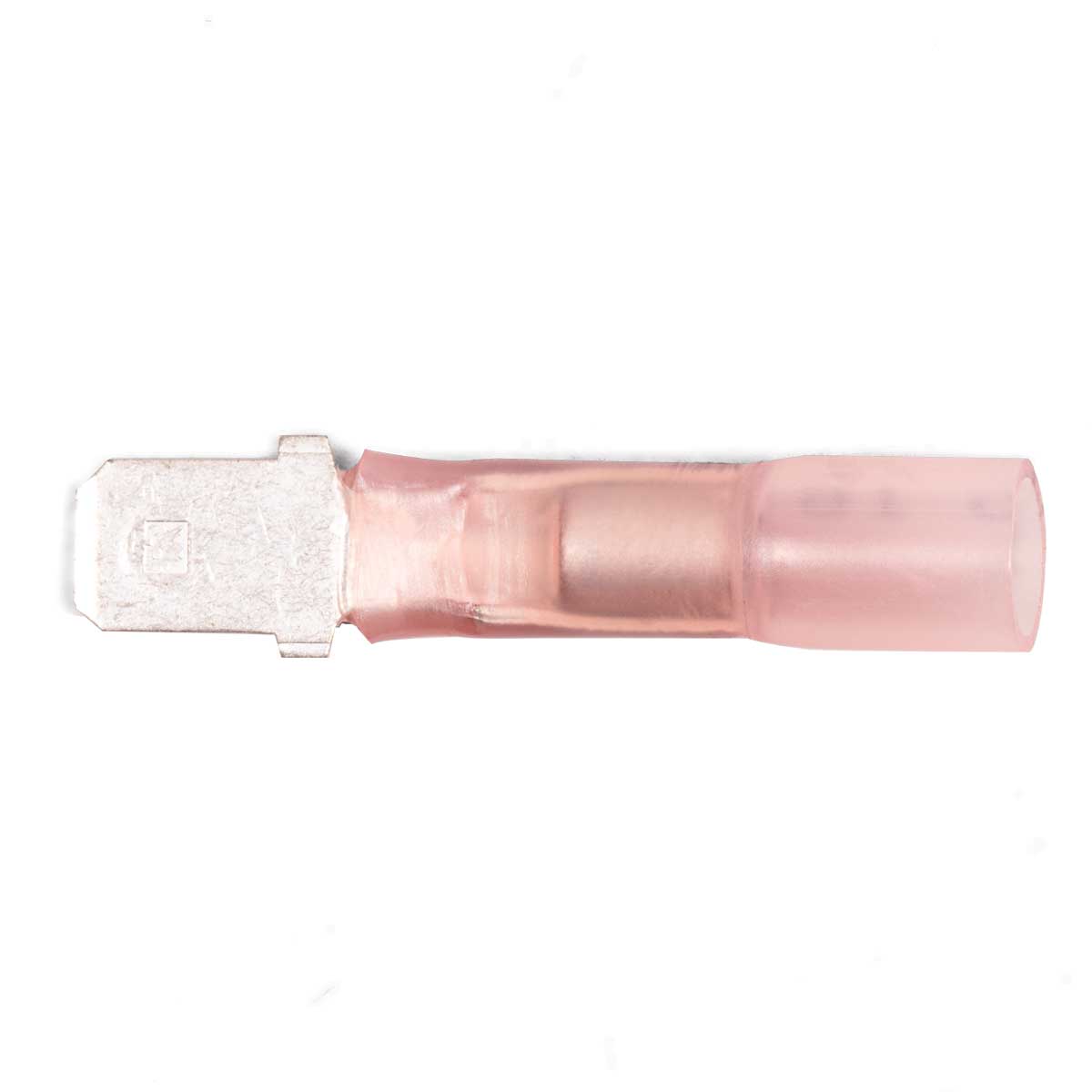 SolderConn Self-Soldering Male Quick Slide Terminal 22 - 18 AWG - 25 ...