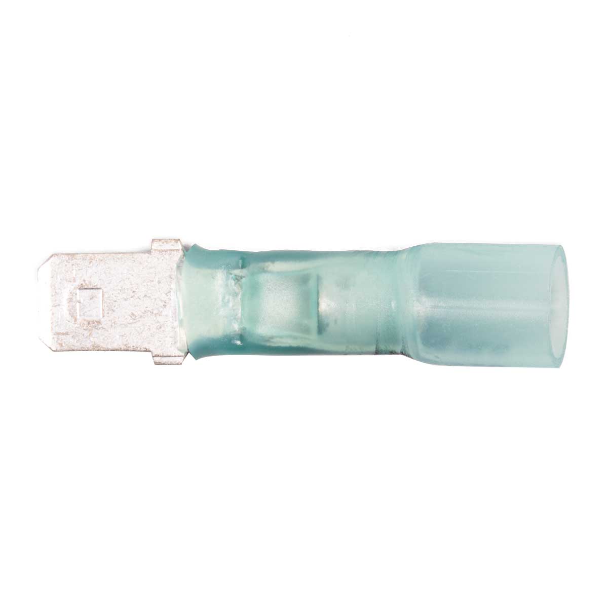 16 - 14 AWG Blue Nylon Insulated SolderConn Self-Soldering Male (1/4 ...