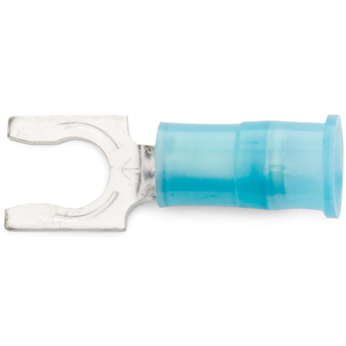 16 - 14 AWG Blue Nylon Insulated Enduralon™ (#10) Snap Spade Terminal ...
