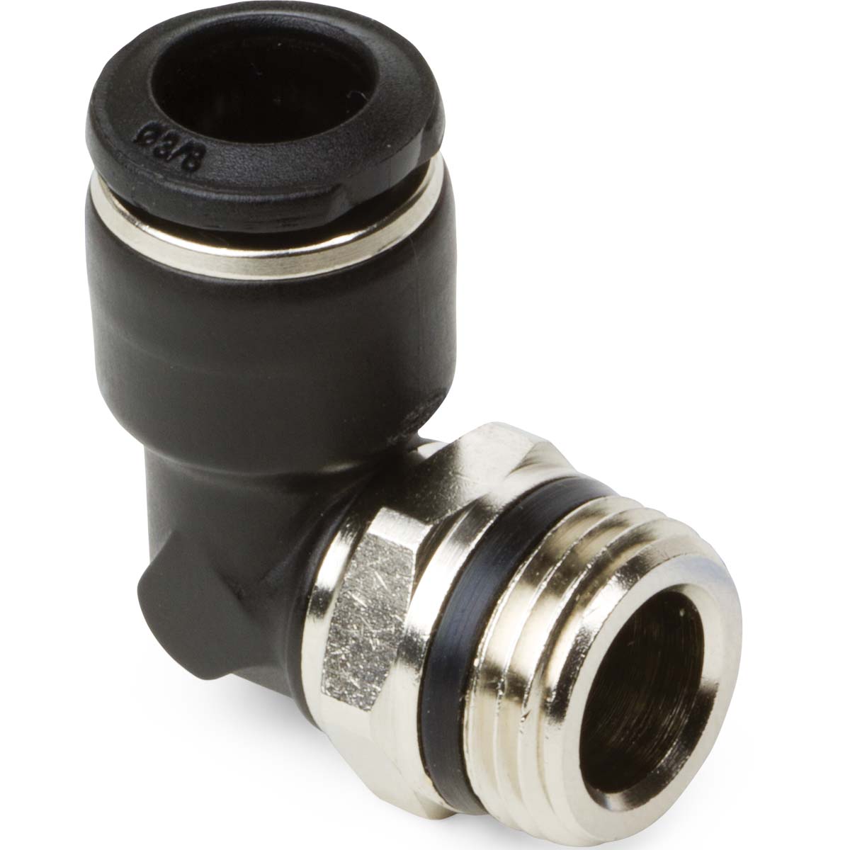 M6 x 1/4" Male Uni-Max Swivel Elbow - Kimball Midwest
