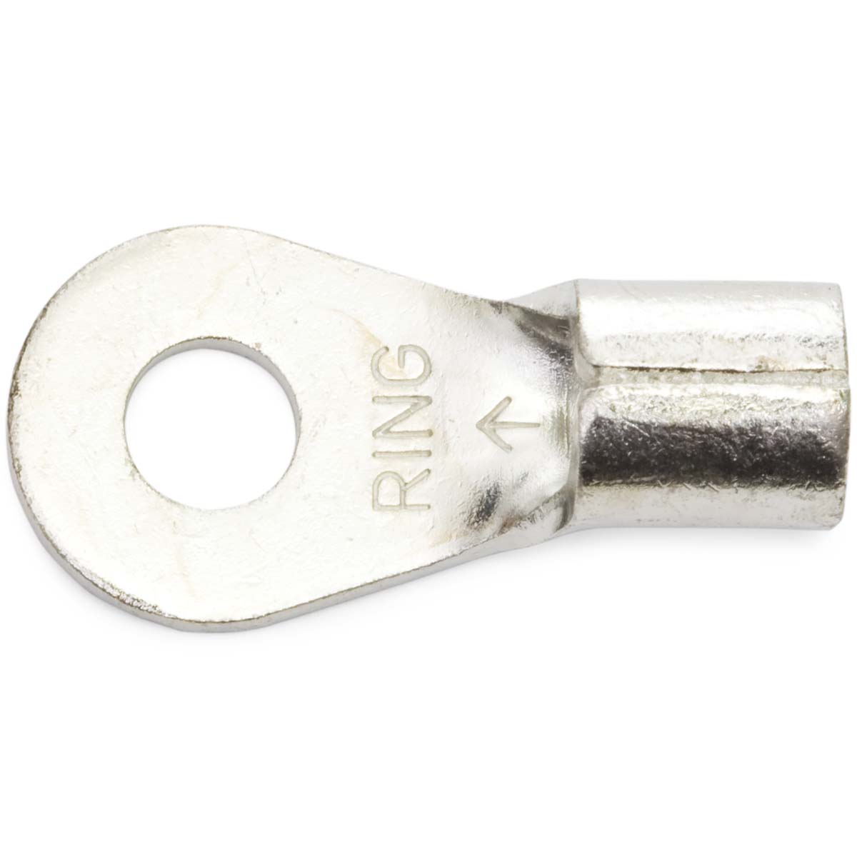 8 AWG Heavy-Duty Non-Insulated (#8 - #10) Ring Terminal - Kimball Midwest