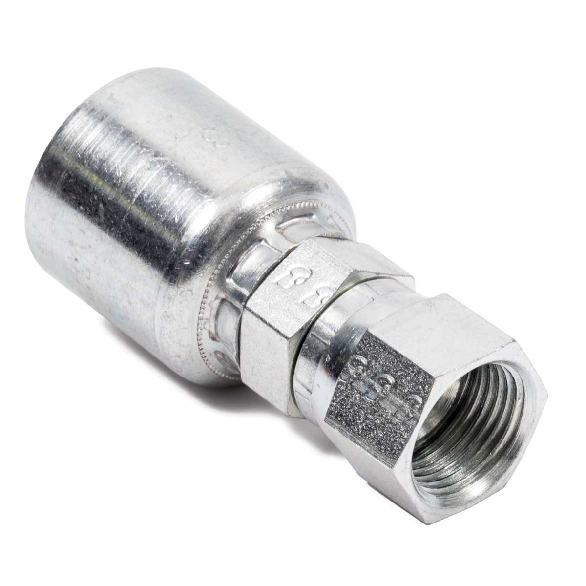 1/4 x 1/4 SAE 37° (JIC) Female Swivel - Kimball Midwest
