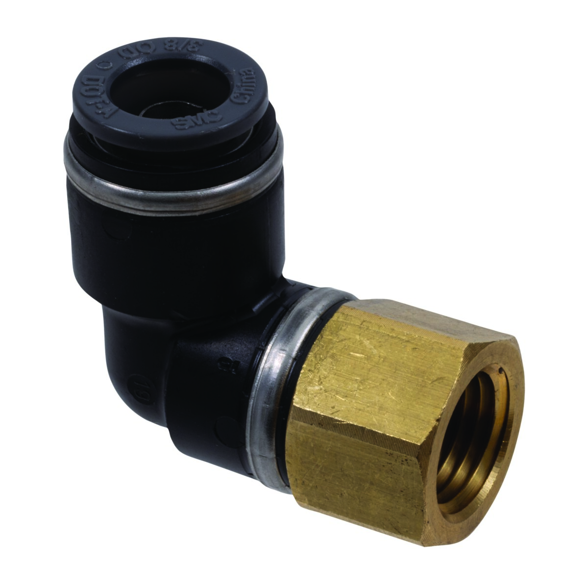 3/8" x 3/8" Kimposite DOT Female Elbow - Kimball Midwest