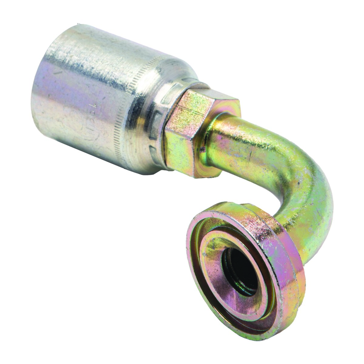 3/4 x 1" (44mm) Split Flange (SAE Code 61) 100° Tube Elbow - Kimball ...