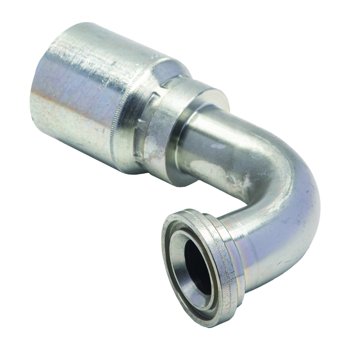 1-1/4 x 1-1/4 (51mm) Split Flange (SAE Code 61) 110° Tube Elbow ...