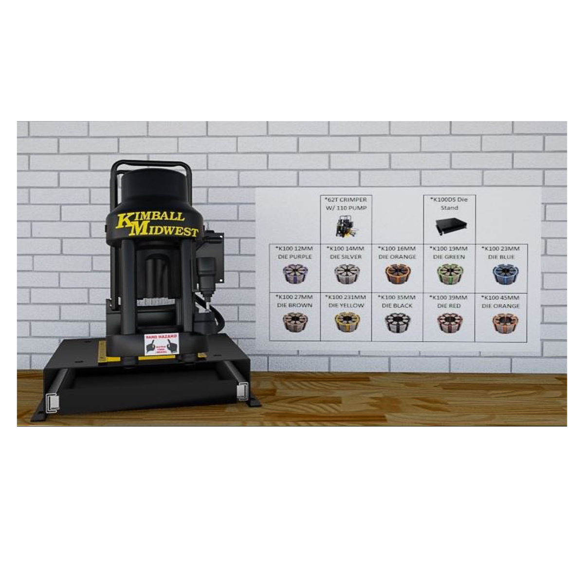 Hydraulic Crimper Assortment - Kimball Midwest