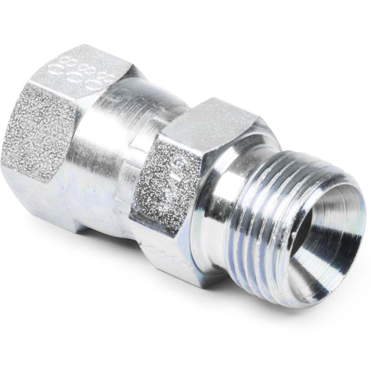 1" x 1" Female SAE JIC 37° to Male BSPP Connector - Kimball Midwest