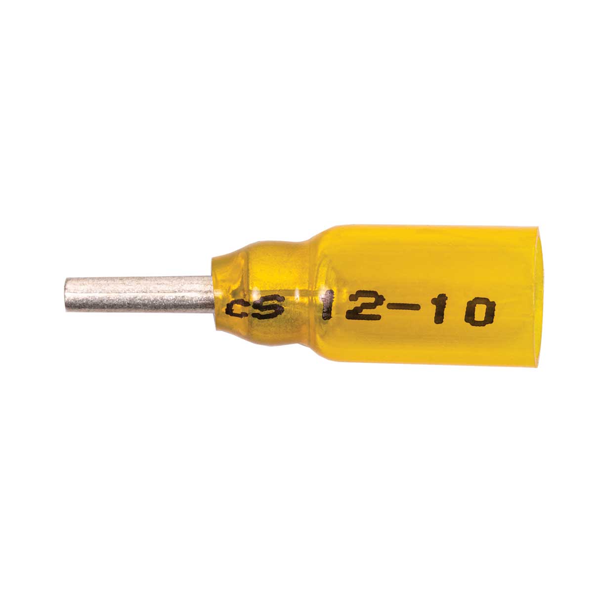12 - 10 AWG Yellow Pro-Tech™ Nytrex Insulated Pin Terminal - Kimball ...