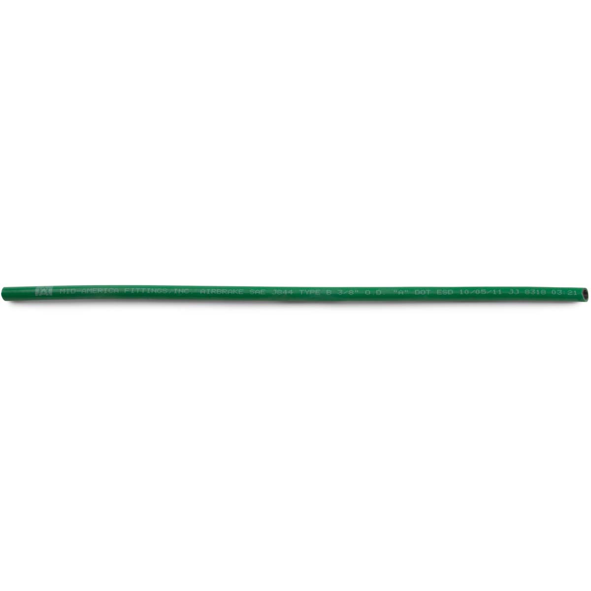 1/8" Green Nylon Air Brake Tubing - Kimball Midwest