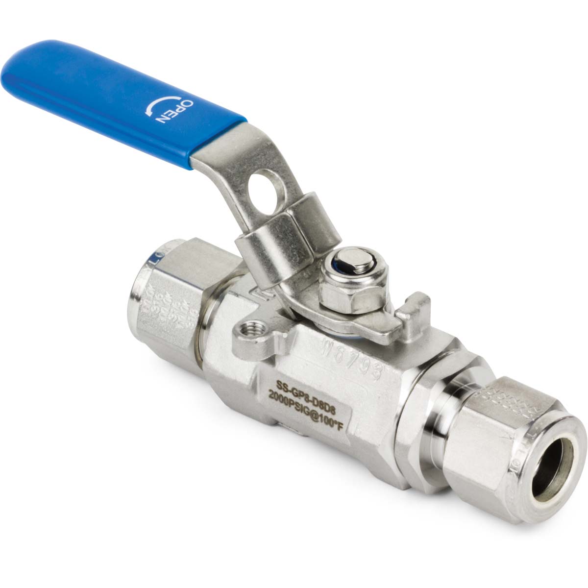 1/4" Stainless Steel K-Lok Ball Valve - Kimball Midwest