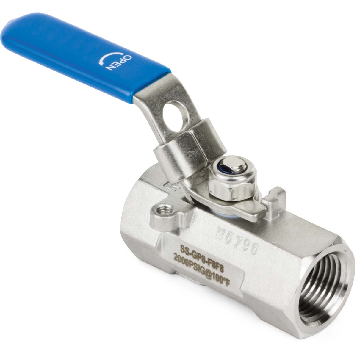 1/2" FPT Stainless Steel K-Lok Ball Valve - Kimball Midwest