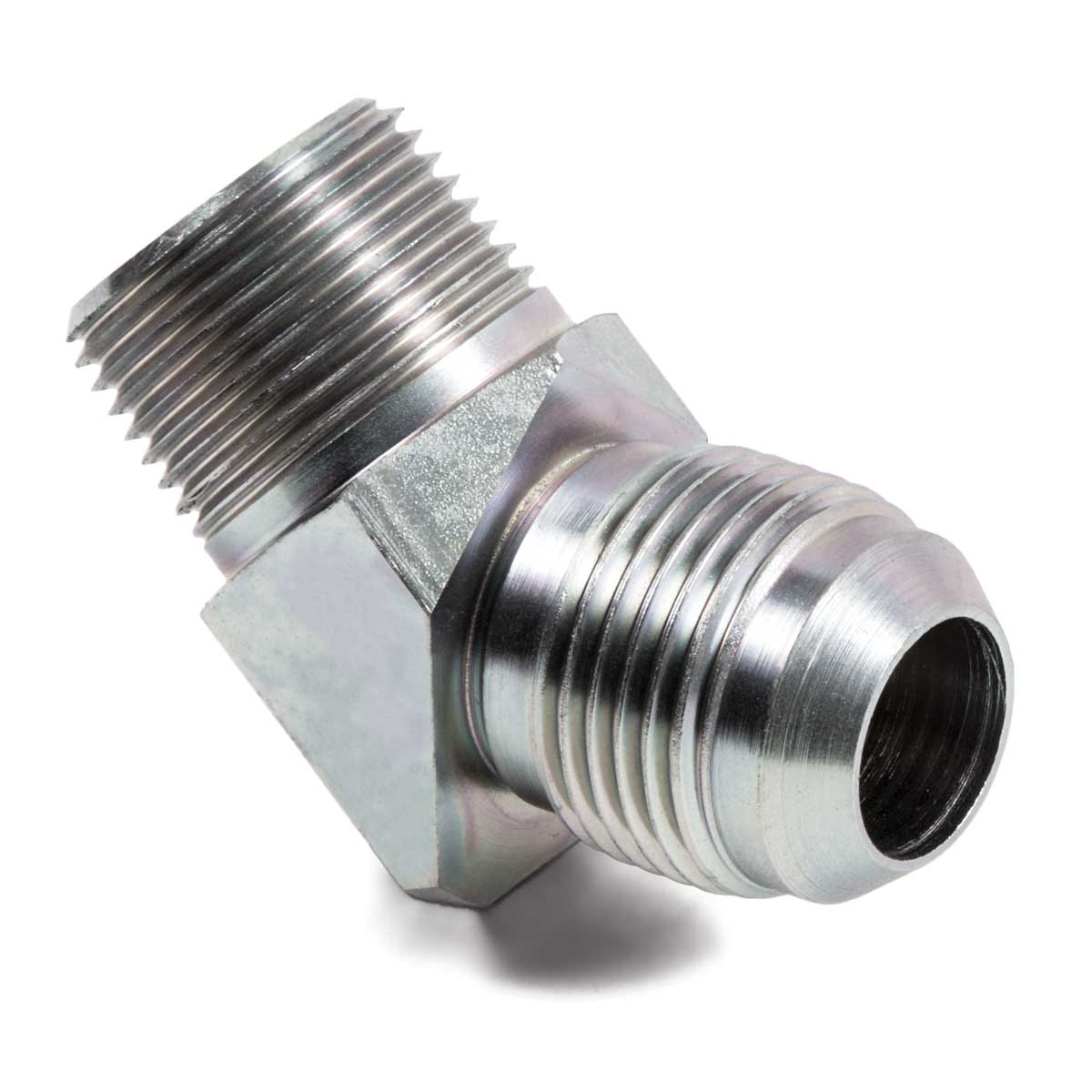 1/2 x 1/2 Steel 37° JIC 45° Male Elbow - Kimball Midwest