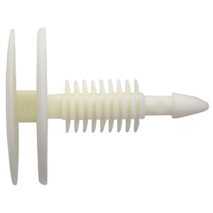 White Nylon Trim Panel Retainer for Ford - Kimball Midwest