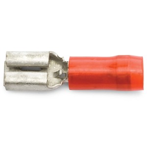 22 - 18 AWG Red Nylon Insulated Sta-Kon® 187 Series Female Quick Slide ...