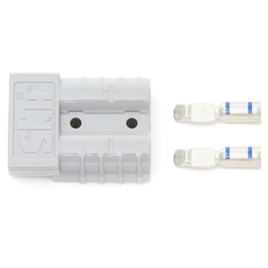 6 AWG Gray 50 Amp Safe-Mate Industrial Battery Connector Kit - Kimball ...