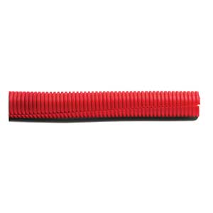 3/4" Red Convoluted Split Loom - Kimball Midwest
