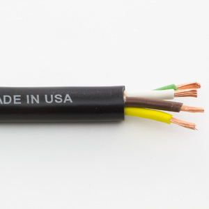 14/4 (Green, White, Brown & Yellow) Trailer Cable - 50 Feet - Kimball ...