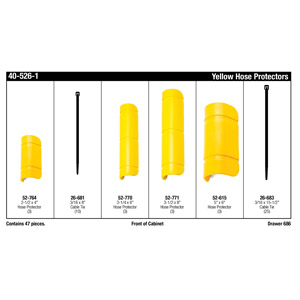 Yellow Hose Protector Assortment - Kimball Midwest