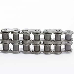 #50-2 Double Stranded Carbon Steel Roller Chain - 10' - Kimball Midwest