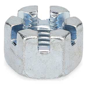 M8 x 1 Slotted Nut - Kimball Midwest