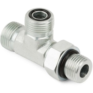 1/4" O-Ring Face-Seal to Straight Thread O-Ring Run Tee - Kimball Midwest