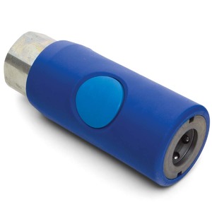 3/8 Push-Button Industrial Interchange Female Air Coupler - Kimball Midwest